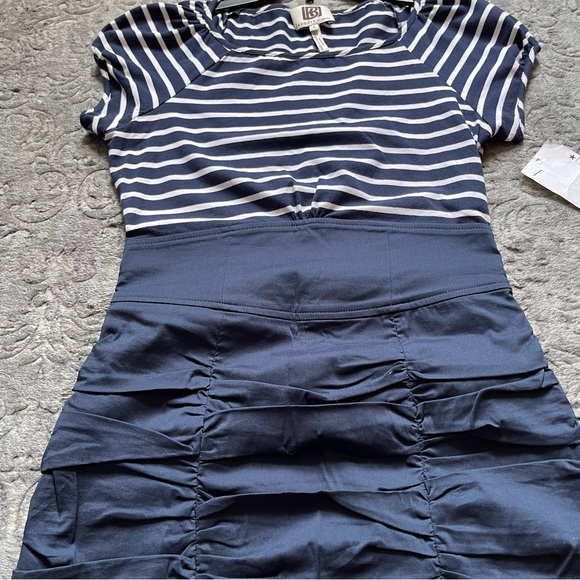 Laundry by Design | Dresses | Laundry By Design Navy Blue Striped Dress ...